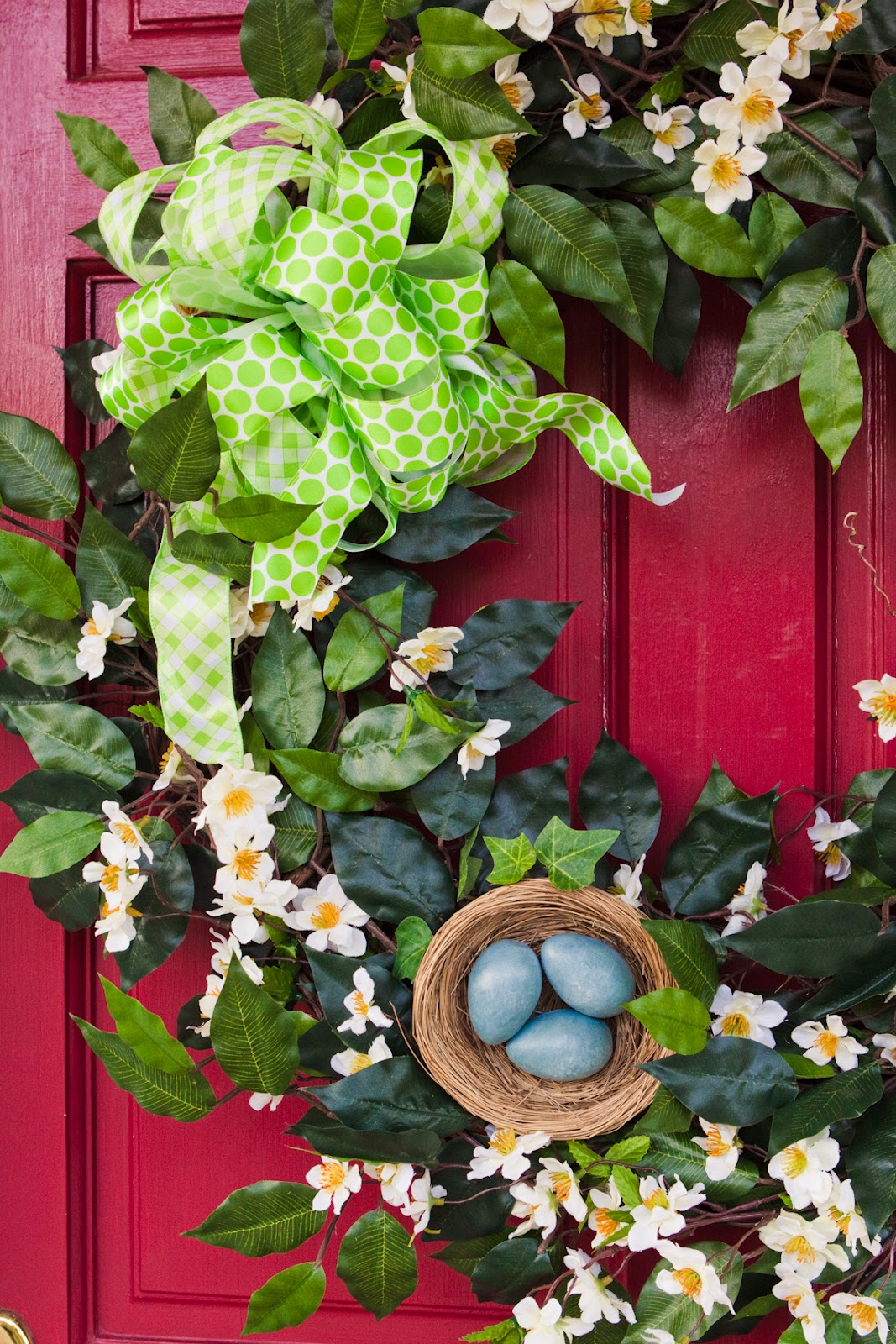 .: March 22 - Wreath for the front door