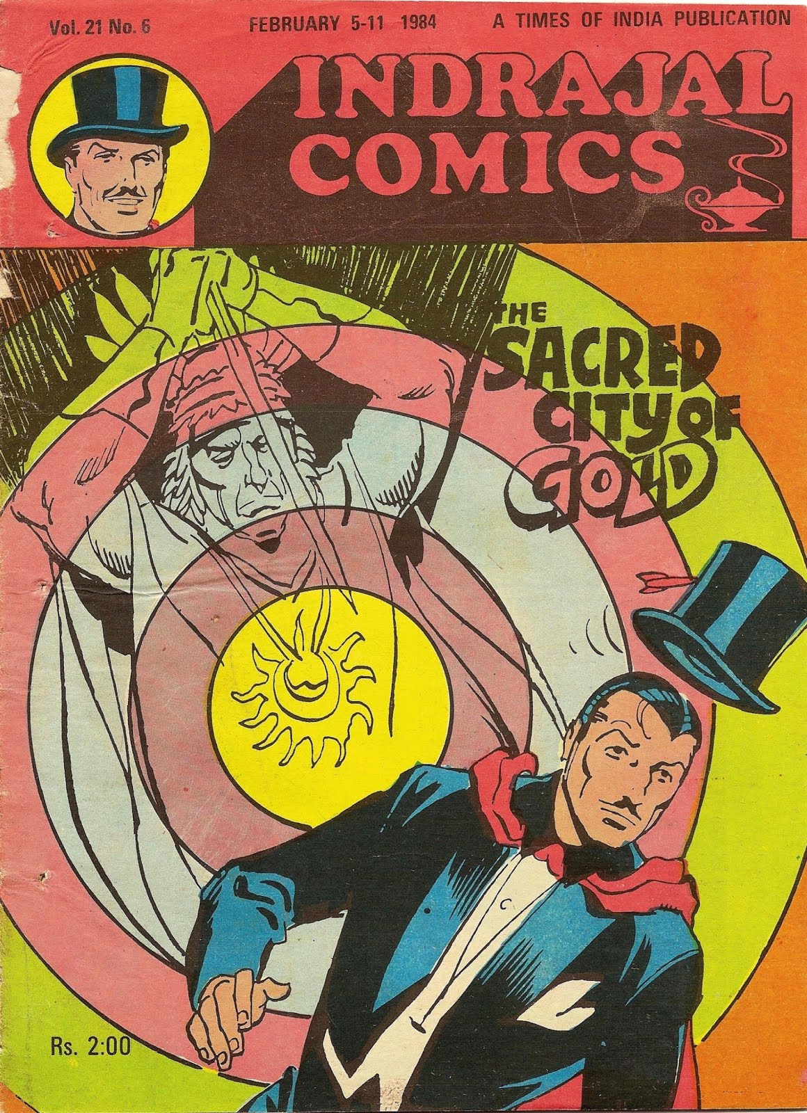 Indrajal Online: English Indrajal Vol 21 #01 to #10 - Best versions so ...