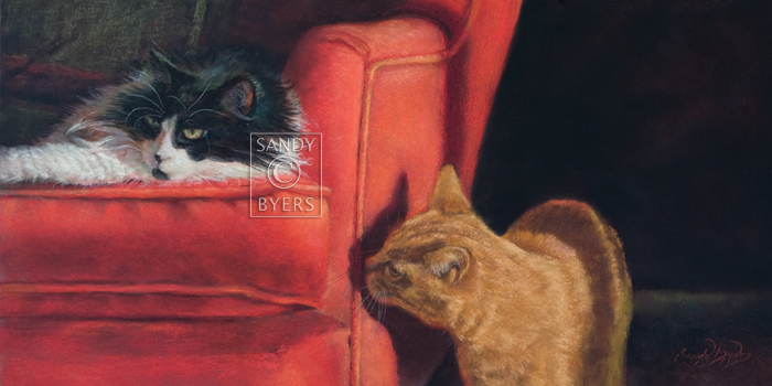 Sandy Byers ... paintings of my life: Pastel Journal - 1st Place Winner