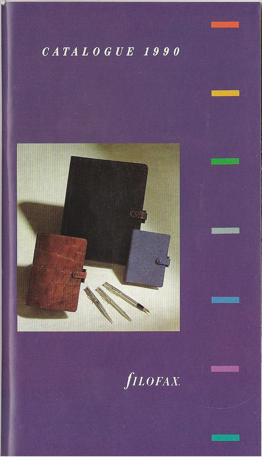 Philofaxy: Filofax Catalogue 1990