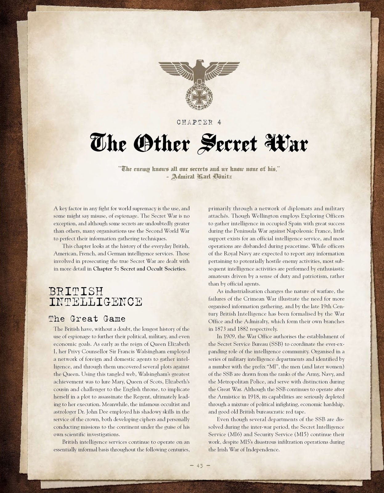 Susurros desde la Oscuridad: Achtung! Cthulhu: FATE keeper's guide