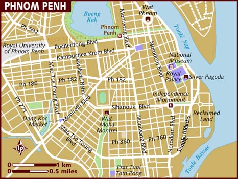 ចំងាយផ្លូវទៅខេត្តនានា - knowledgekhmer.com