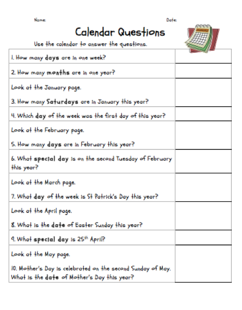 The Learning Curve: Assessing Calendar Work