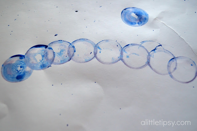 How to Splatter Paint Using a Toothbrush - A Little Tipsy