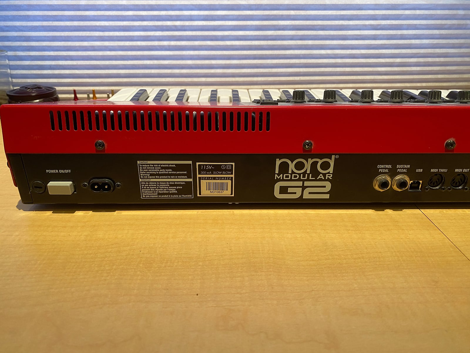 MATRIXSYNTH: Nord Modular G2 w/ Voice Expander SN MD10637
