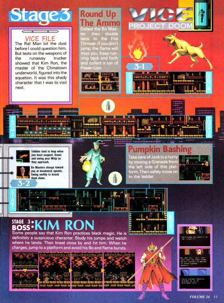 8-Bit City: Vice: Project Doom Review and Nintendo Power Scans