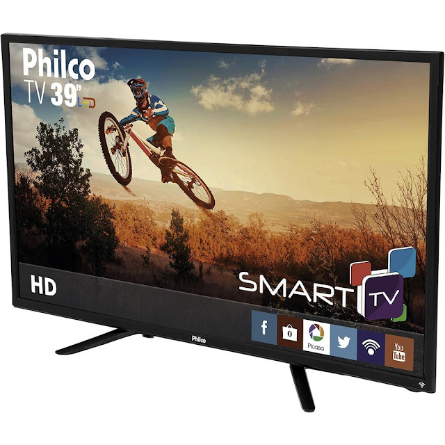 Lojas Americanas Smart TV LED 39" Philco
