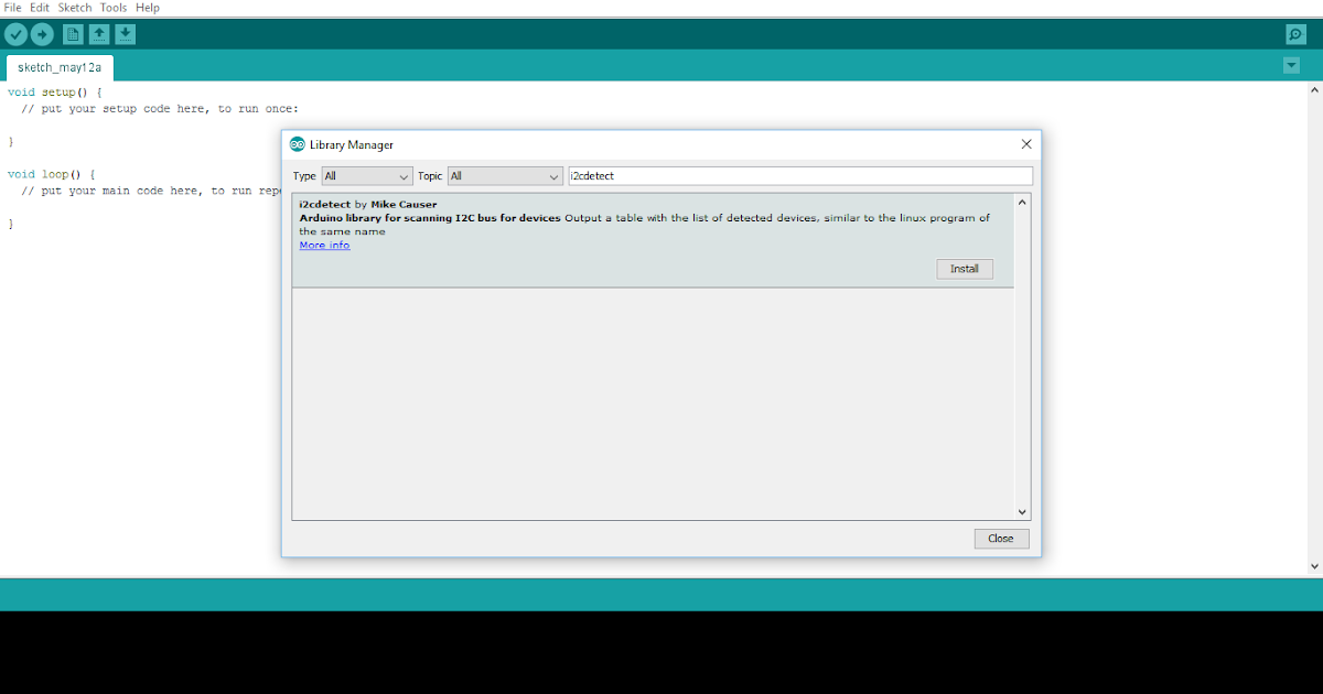 Arduino-er: i2cdetect library - Arduino library to I2C bus for devices.