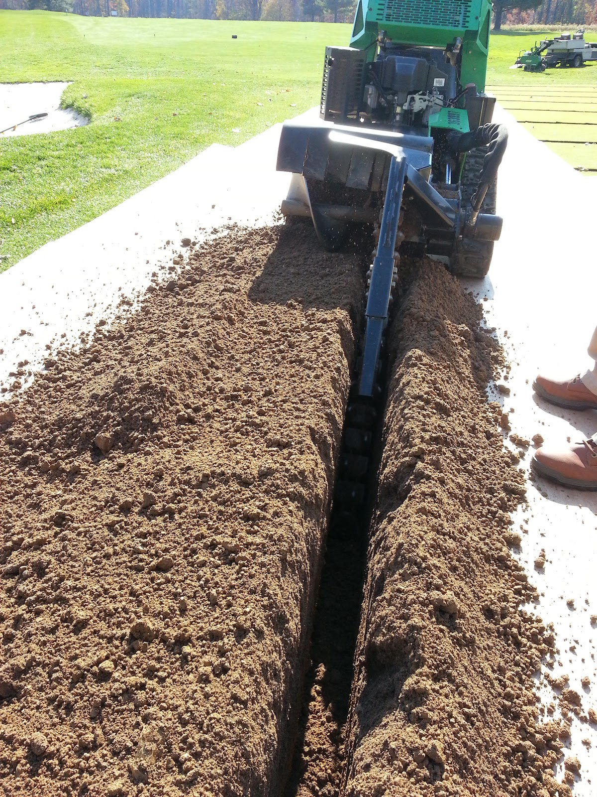 Montgomery County Golf: Greens drainage (Falls Rd and Laytonsville)