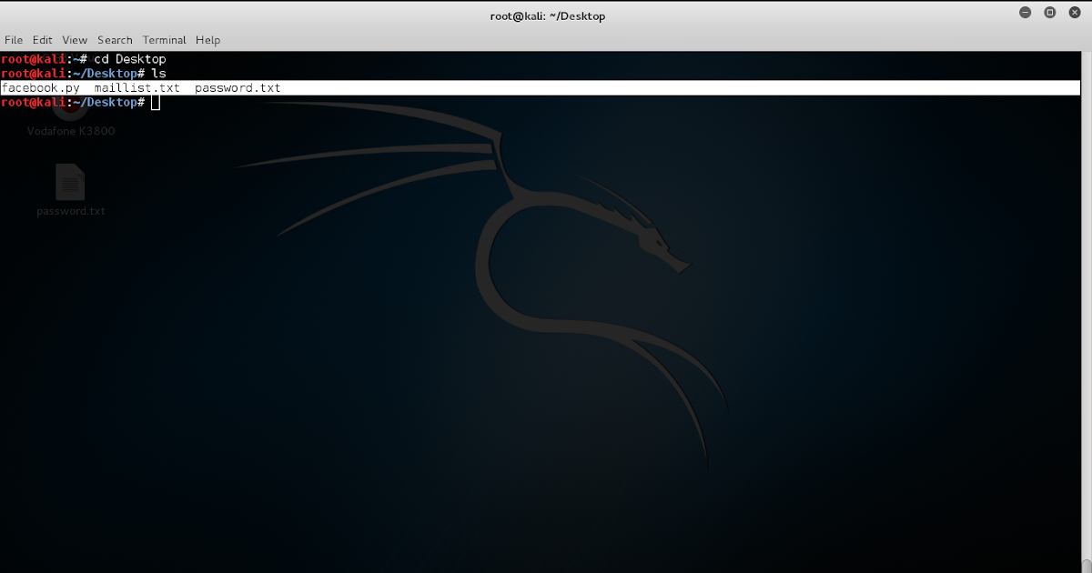 Hacking By Kali Linux Hack Facebook Id Using Python Script In Linux