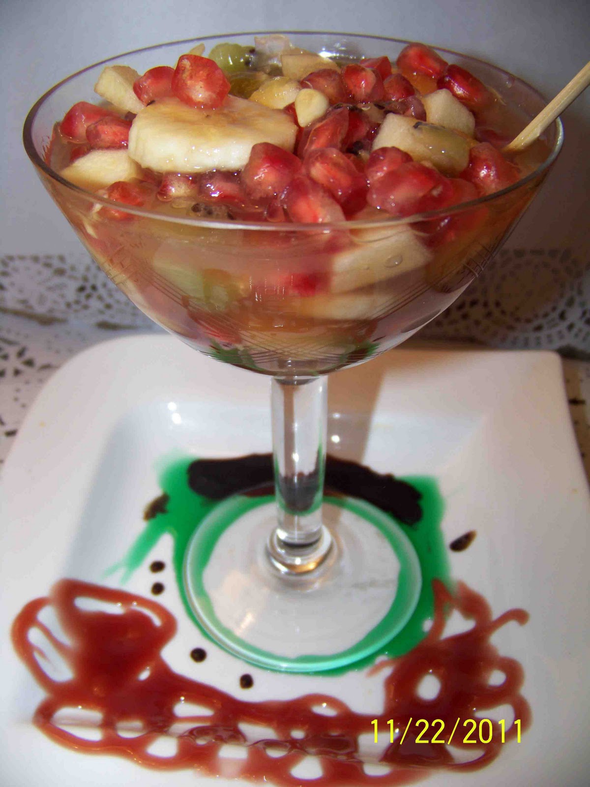 Culinaria y otras cosas: Macedonia de frutas