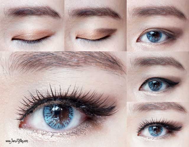 Natural Cat Eye Makeup Tutorial Featuring Benefit They're Real Push Up ...