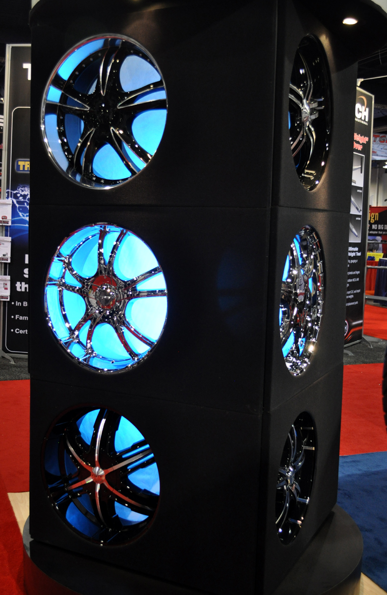 Just A Car Guy: the best rim displays at SEMA this year