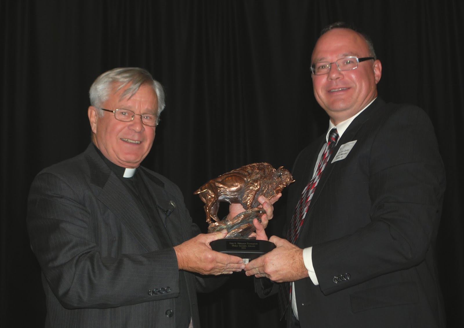 Dr. Cerny's B-R Hype: Father Don Doll receives Word Sender Award