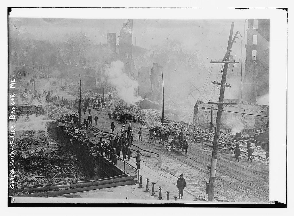 One Hundred Year Old News: Bangor, Maine Destroyed by Fire