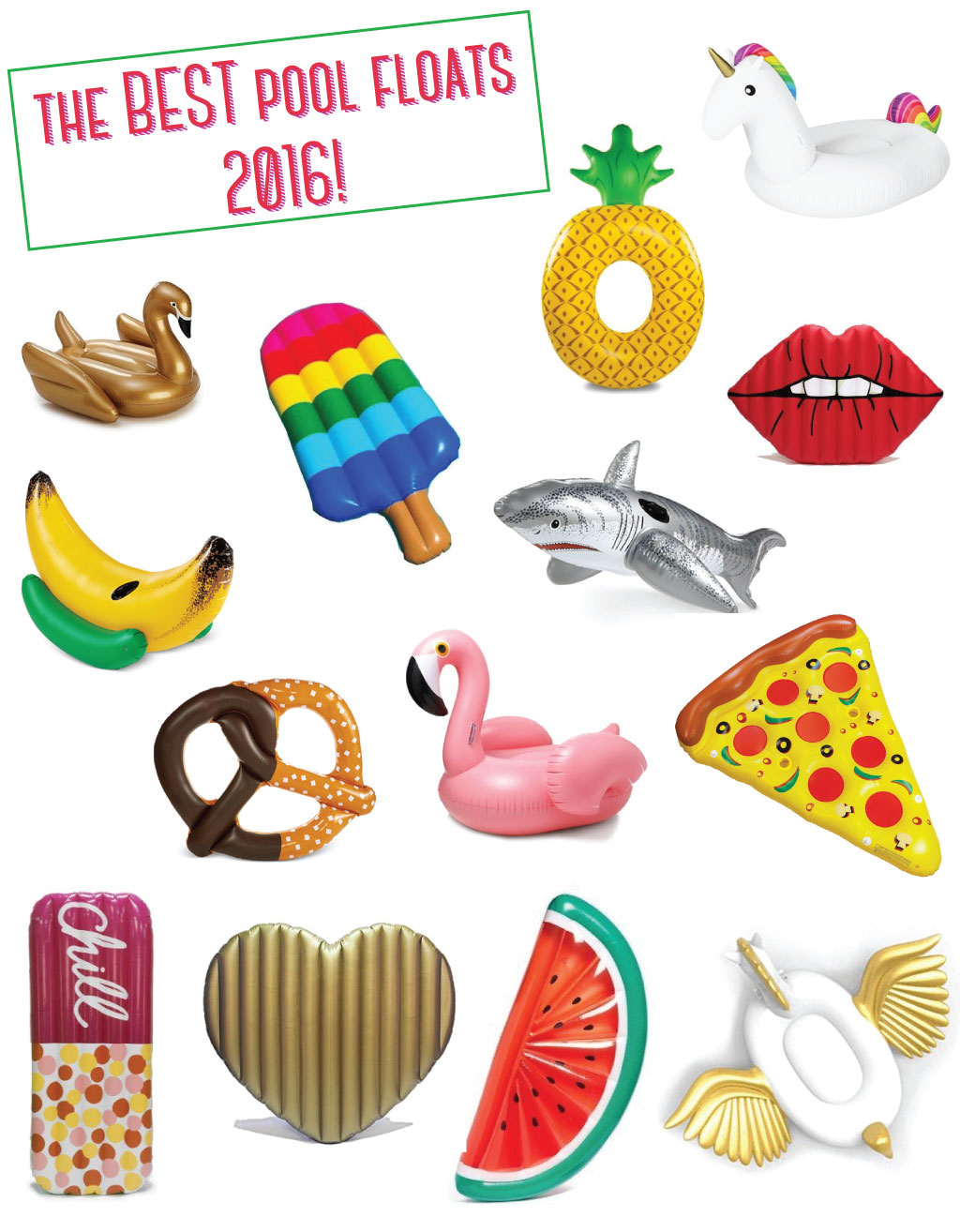 Not-So-SAHM: The BEST Pool Floats!