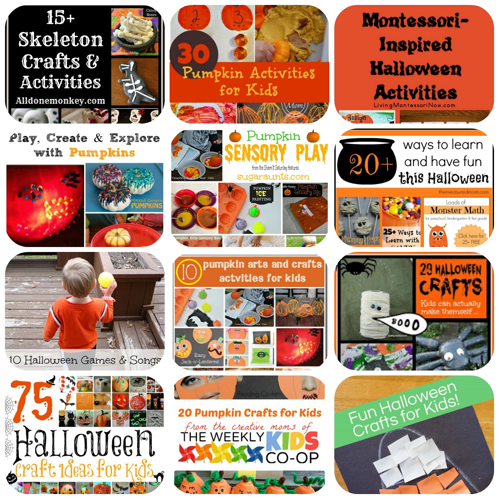 100+ Halloween Activities for Kids: Kid's Co-op ~ Reading Confetti