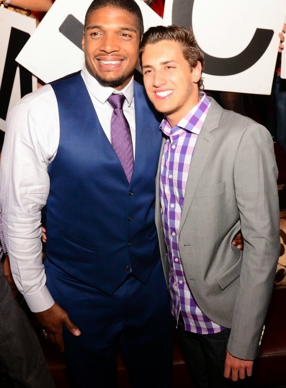 VJBrendan.com: Michael Sam & His Boyfriend Vito in Vegas After NFL Draft