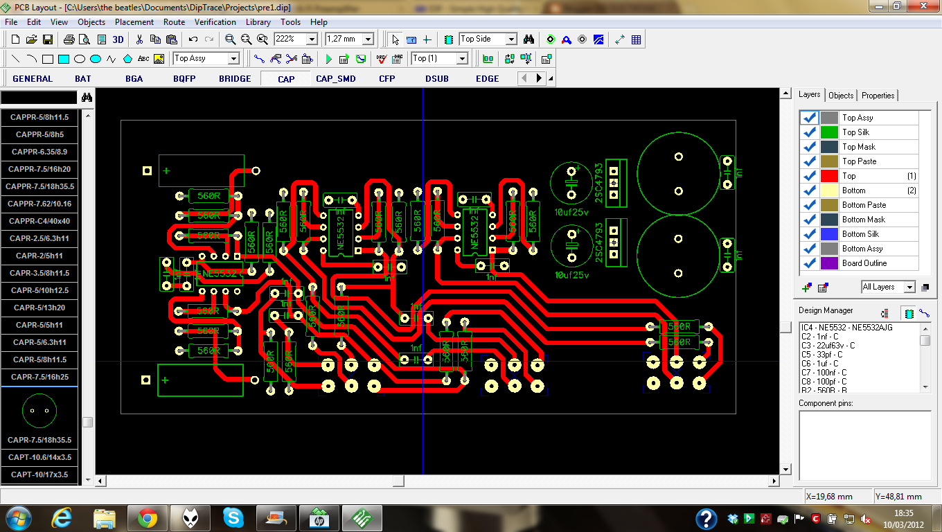 DIY ELECTRONICS PROJECTS: Simple High Quality Preamp For Hi-Fi (Rod ...