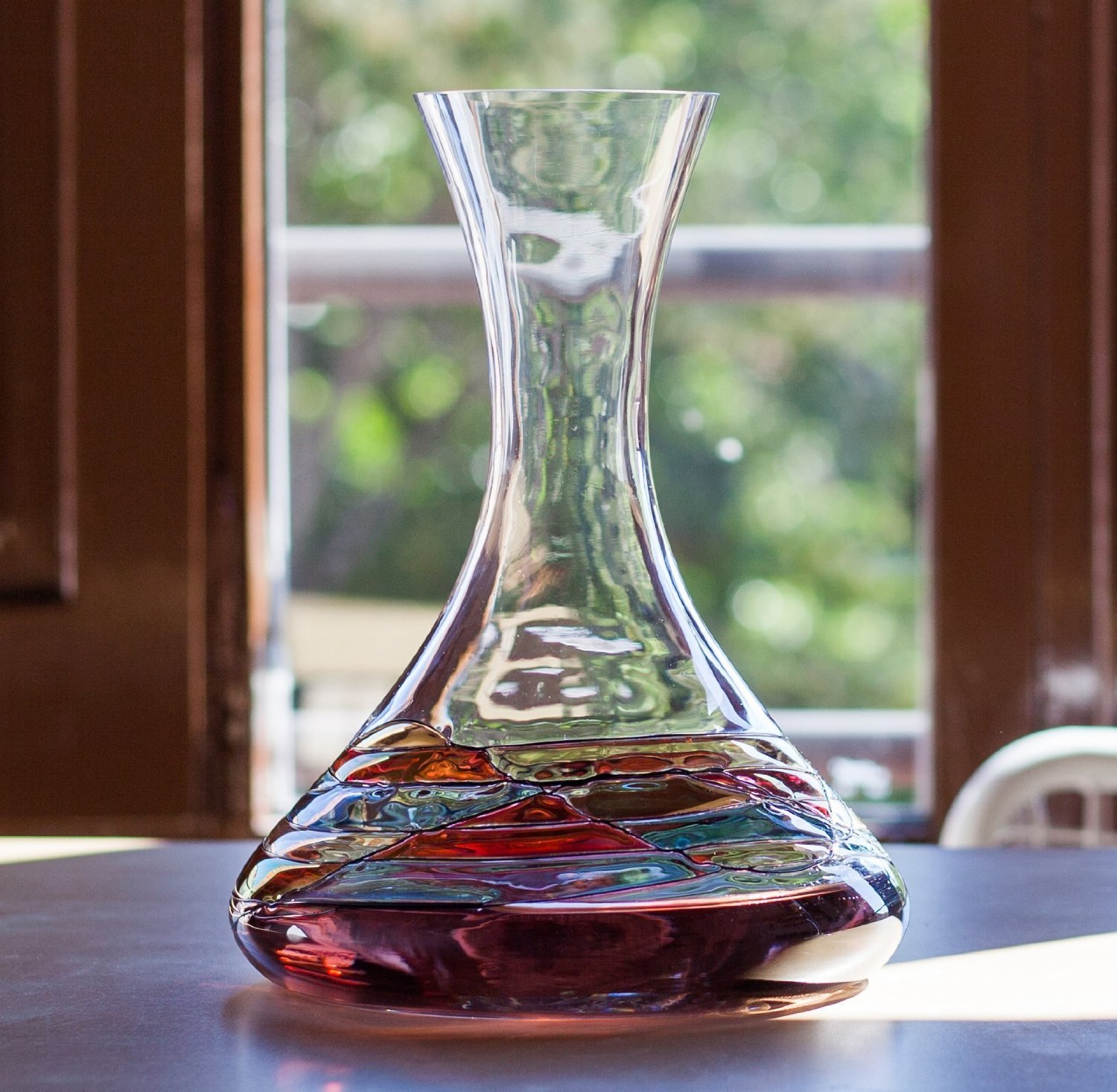 Donna's Reviews And Thoughts : Hand Blown Glass Wine Decanter
