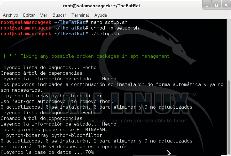 Salamanca Geek --- Hacking Ético y Seguridad Informática: Instalando ...