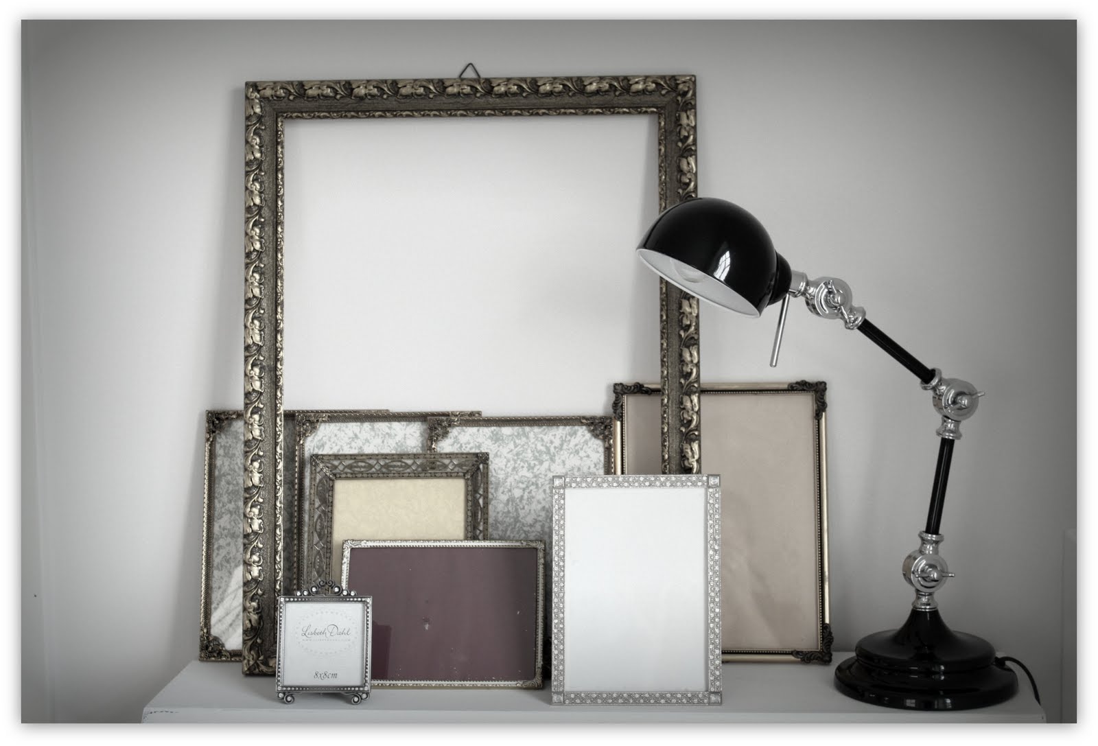 Perler på en snor: Vakre rammer