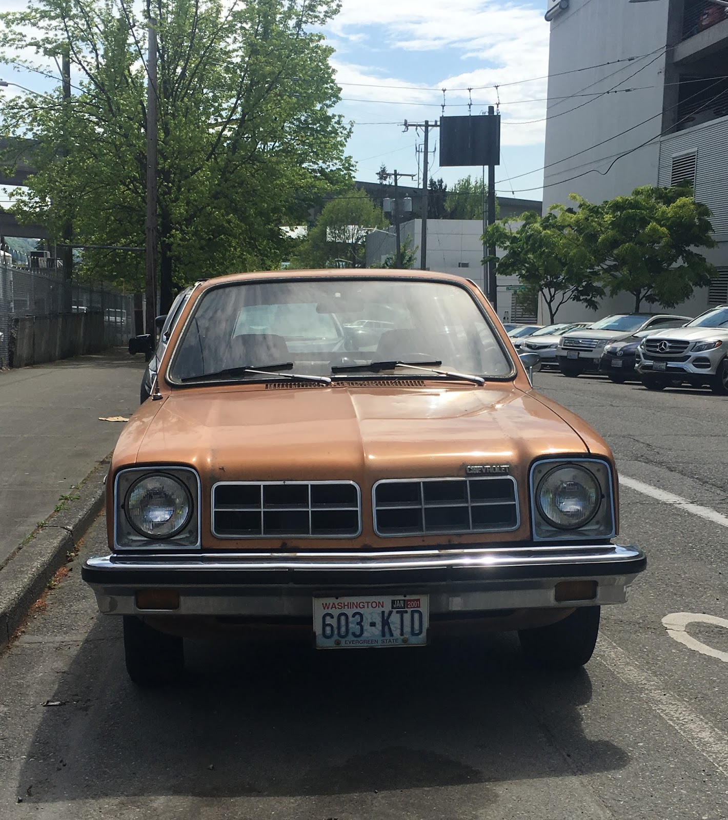 Seattle's Old Cars: 1978 Chevrolet Chevette