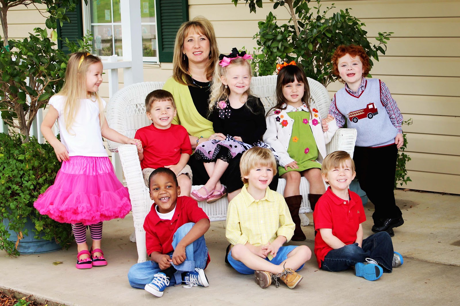 Choosing Joy Today: Class Pictures at Oak Tree Academy