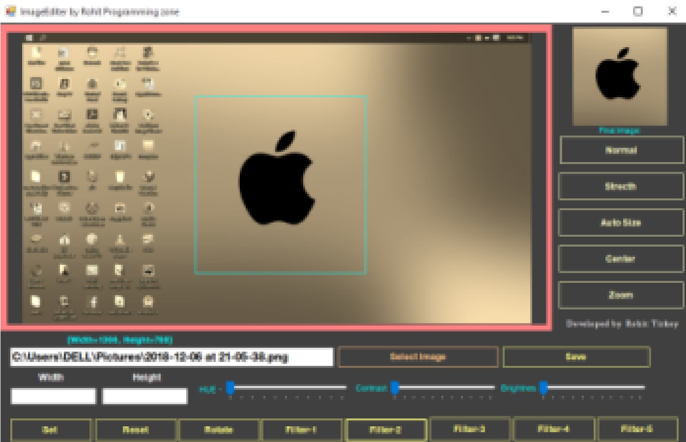 Rohit Programming zone: ImageEditor in C# Visual Studio 2017