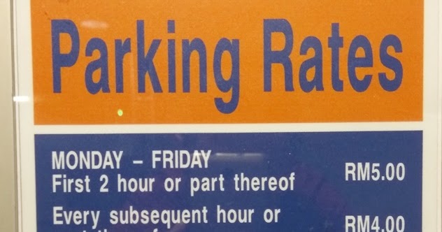 Parking Rate KL: Intermark Jalan Tun Razak Jalan Ampang Kuala Lumpur