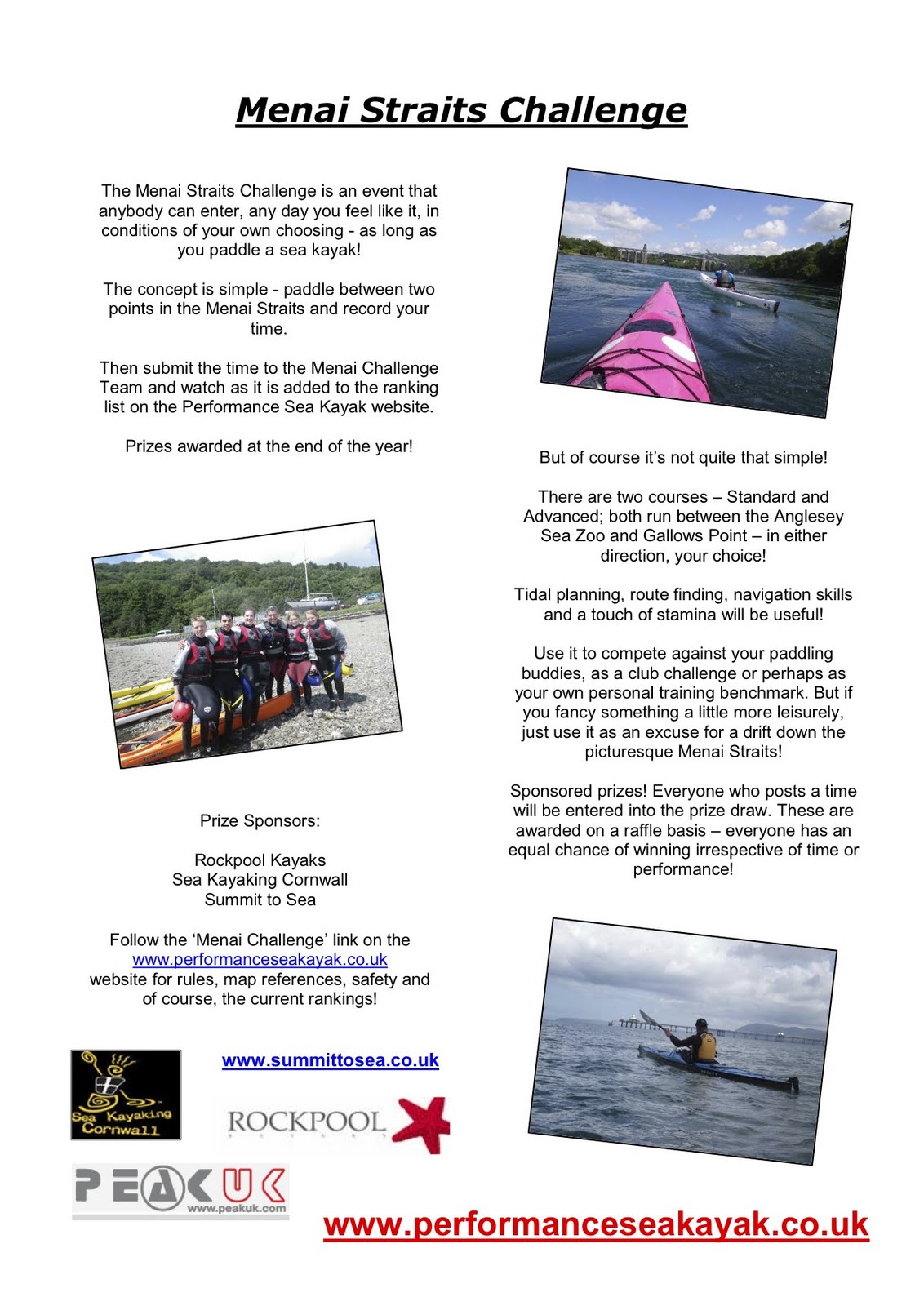 mark tozer's blog: Menai Straits Challenge