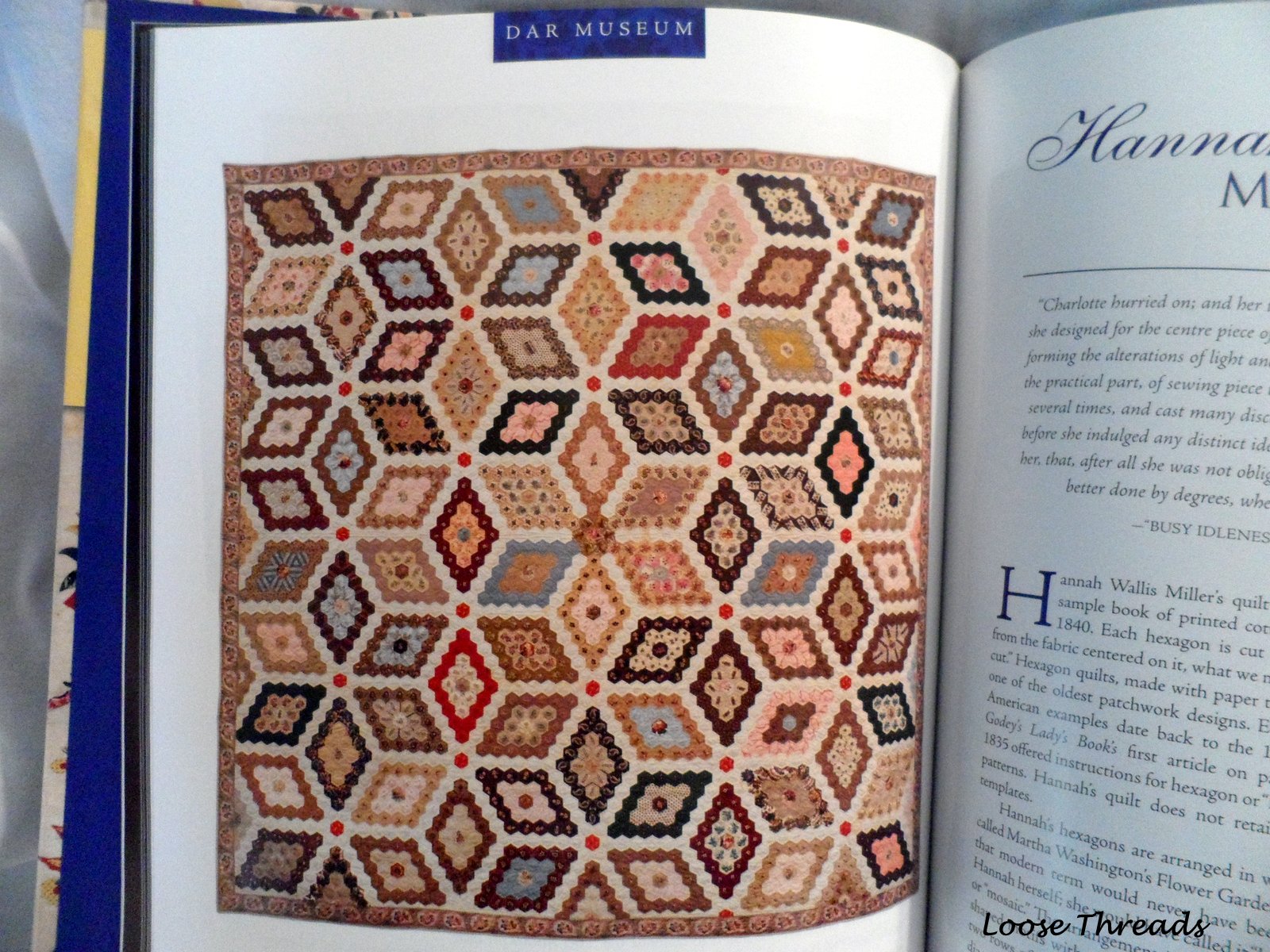 Loose Threads: DAR Museum Historic Quilts Book