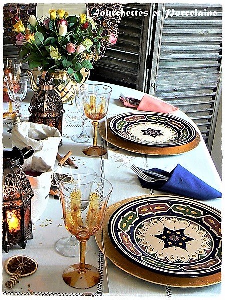 Fourchettes et Porcelaine: TABLES " INSPIRATION ORIENTALE