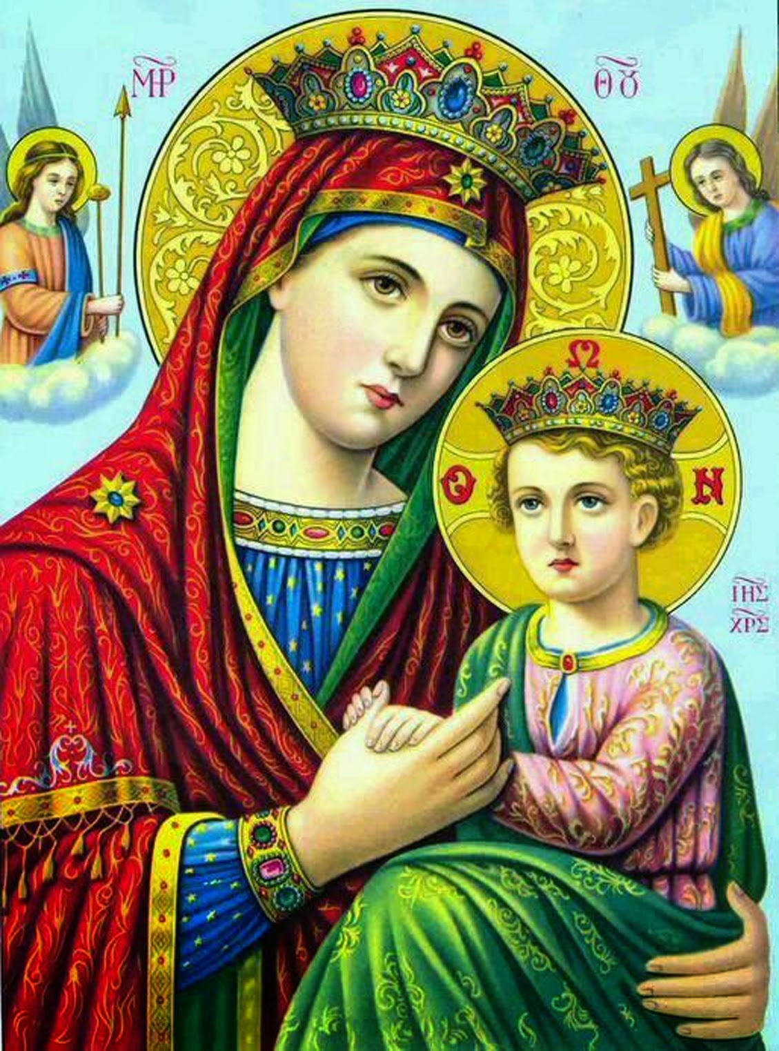 Abune Gebre Menfes Kudus: ፍልይቲ ኣደ: እመቤታችን ቅድስት ድንግል ማርያም