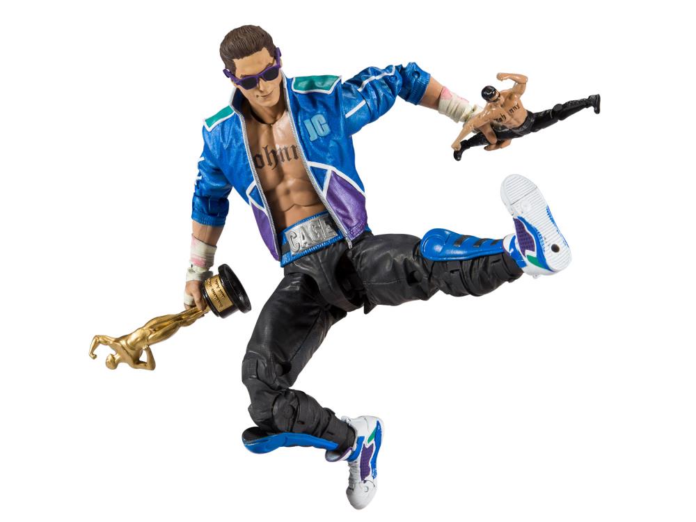Super Punch: The new Johnny Cage action figure includes a trophy and ...