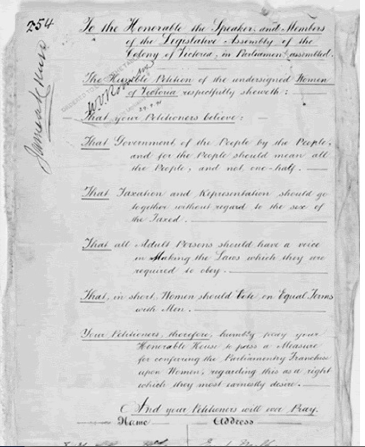 Family History - Hansen/Mortimore & Ball/Stringer: Victorian Suffrage ...