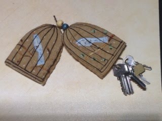 ButterZ: Bird cage Key holders