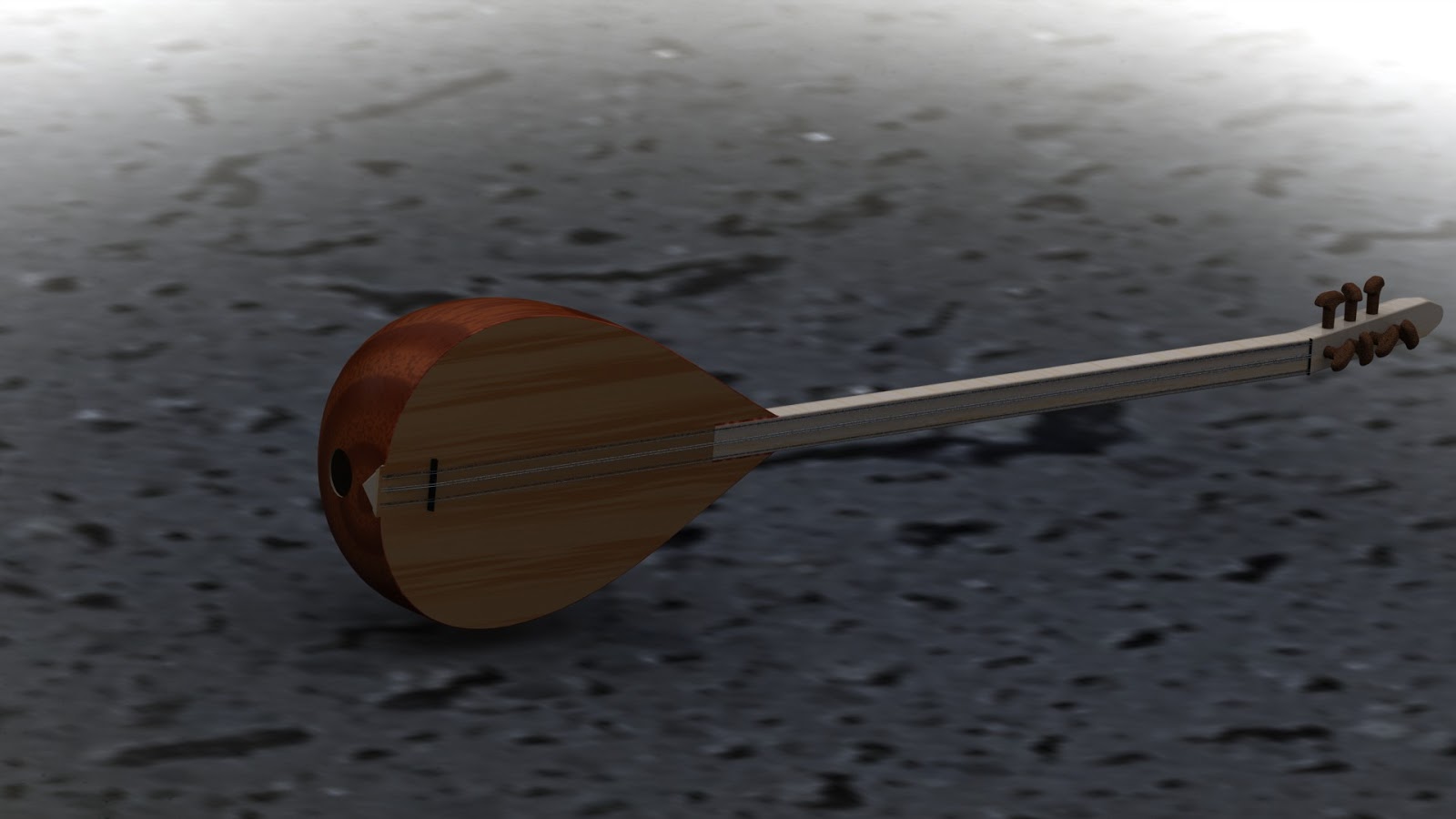 Çizimciniz: bağlama ( saz)