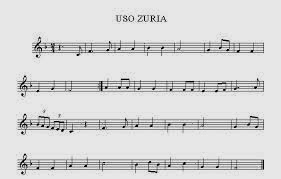 Uso zuria - Partitura - agc