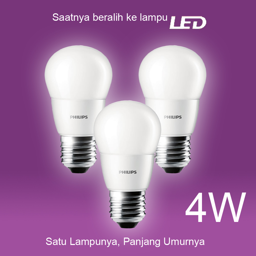 Led Philips 4 Watt - ALGOVOLT
