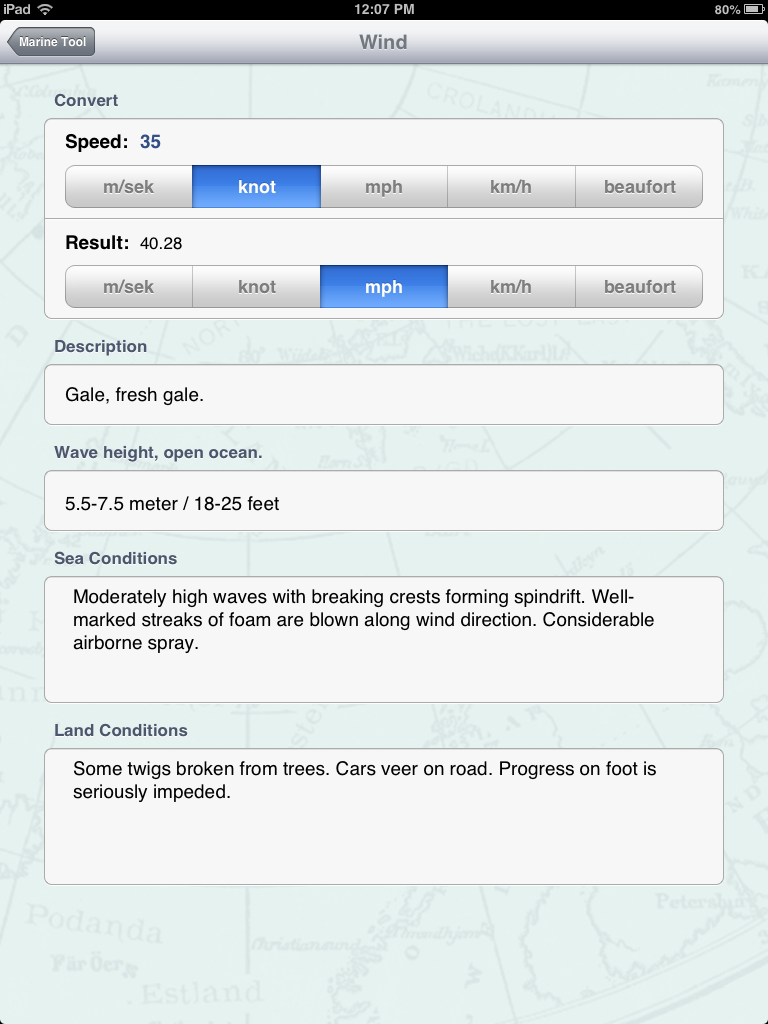 i-Marine Apps: Marine Tool