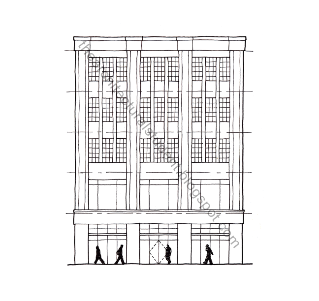 The Architectural Student: Tutorial: Hand Rendering Elevations