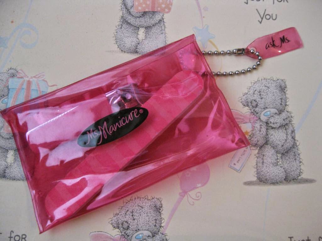 Kutak za lakove: Ms. Manicure Mini Nail File & Clipper Set