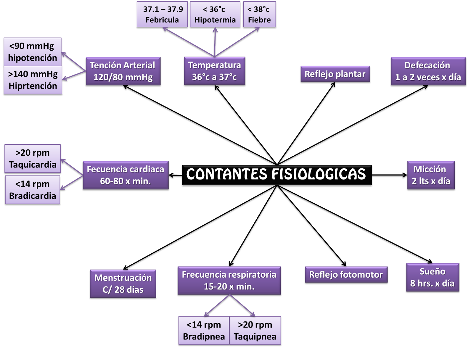 Fisiologia Basica: Constantes Fisiológicas