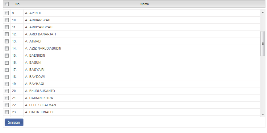 The Amazing Sambada Satria Pamungkas Jquery Check All Checkboxes
