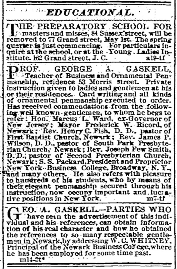 Tenth Letter of the Alphabet: Creator: Professor G.A. Gaskell
