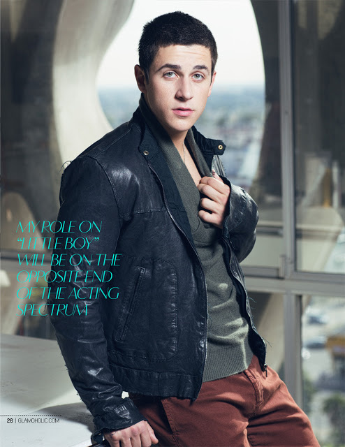 VJBrendan.com: 'Glamoholic' Cover Boy: David Henrie