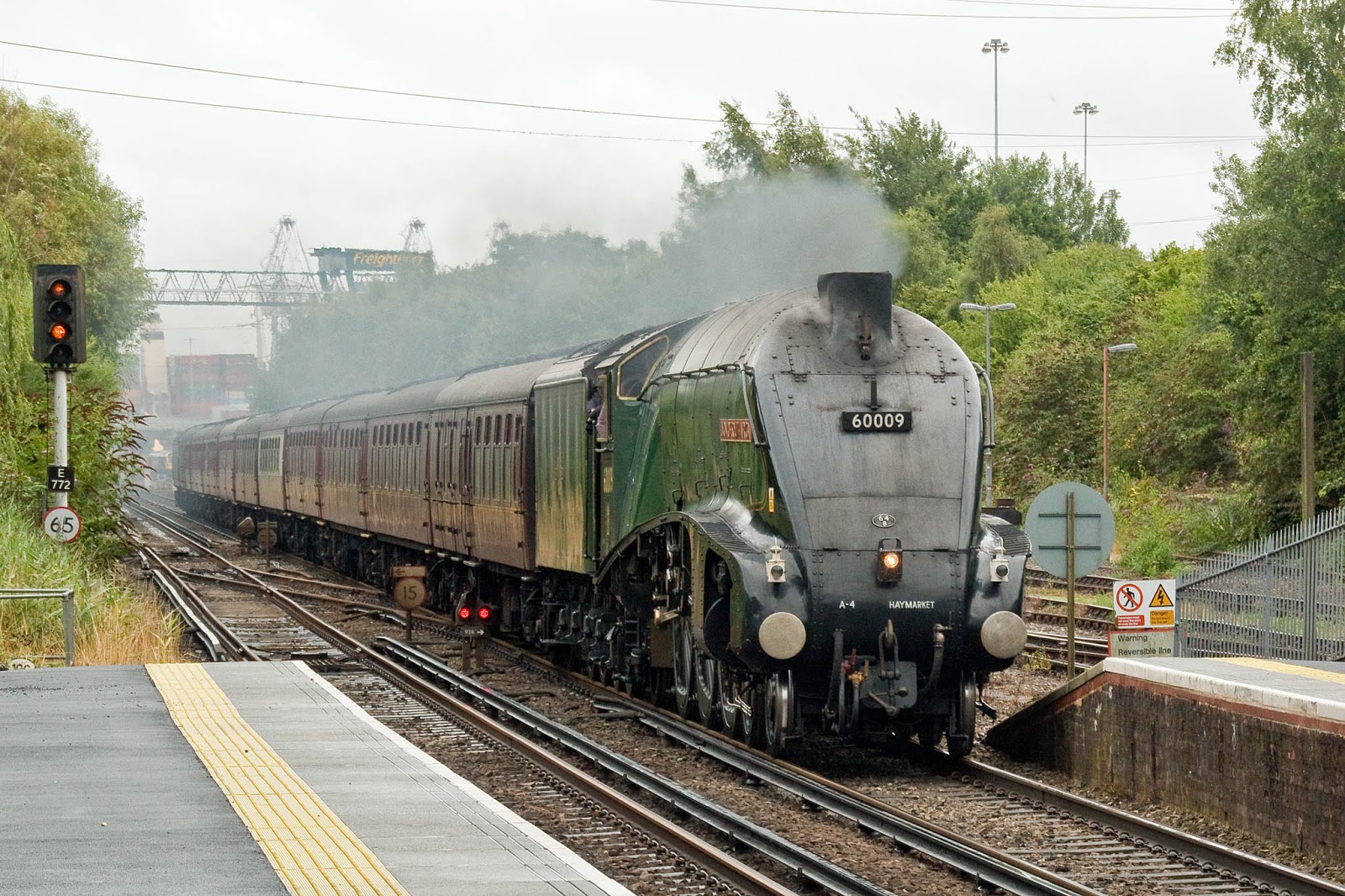 47s and other Classic Power at Southampton: 60009 The Dorset Coast ...