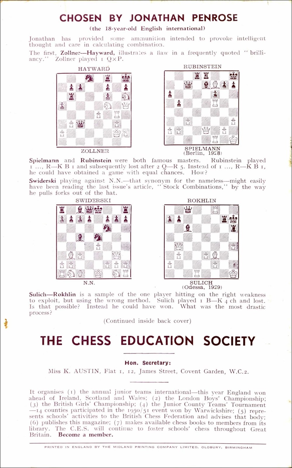 Chess Book Chats: Junior Chess