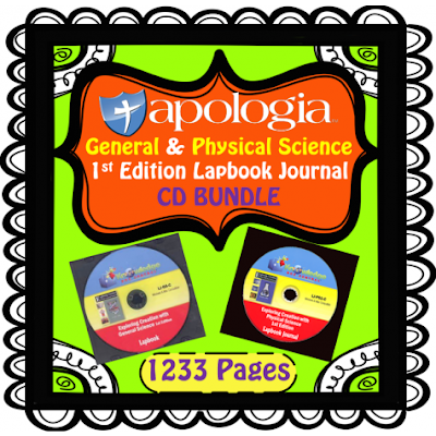 {SAVE 78%} ~~Apologia General & Physical Science 1st Edition Lapbook ...